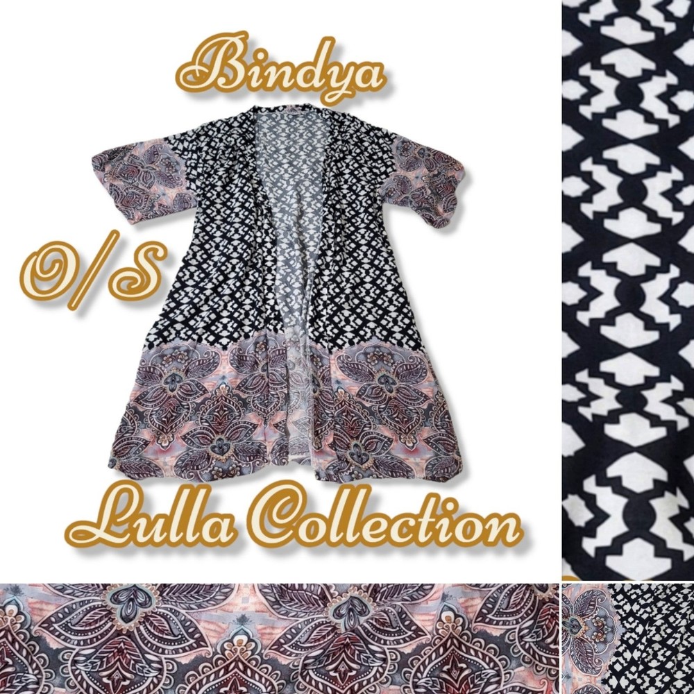 Os Lulla Collection By Bindya Boho Duster Open Kimono… - Gem